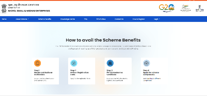 Csc Pm Vishwakarma Yojana Registration Csc Vishwakarma